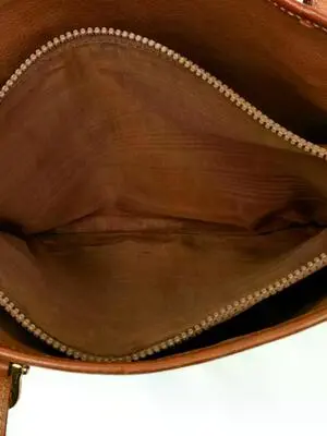 Celine 1995 Macadam Coated Canvas Tote Bag