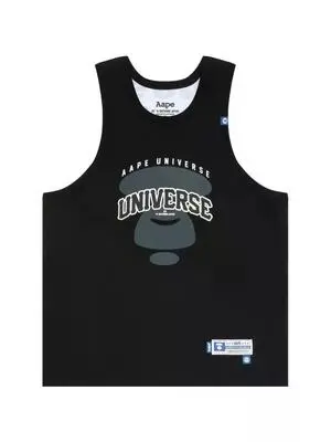 AAPE BY *A BATHING APE Moonface Reversible Basketball Tank Top