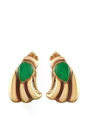 LB EXCLUSIVE Jade Ribbed Earrings