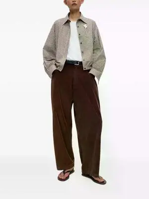 CORDERA Corduroy Baggy Trousers