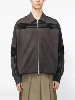 SONG FOR THE MUTE Appliqué Track Jacket