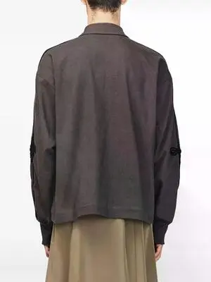 SONG FOR THE MUTE Appliqué Track Jacket