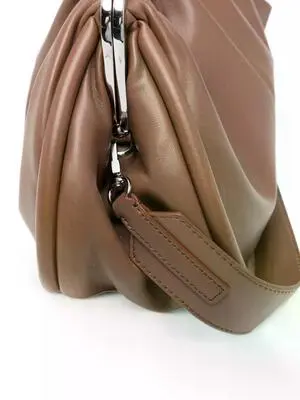 Max Mara Pasticcino Leather Shoulder Bag