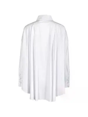 D.exterior Crystal Embellished Oversized Shirt