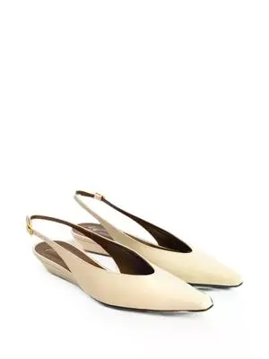 GIUSEPPE ZANOTTI Muse Slingback Pumps - Neutrals