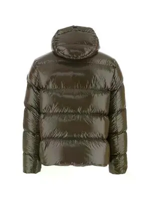 Herno Quilted Hooded Jacket - Brown