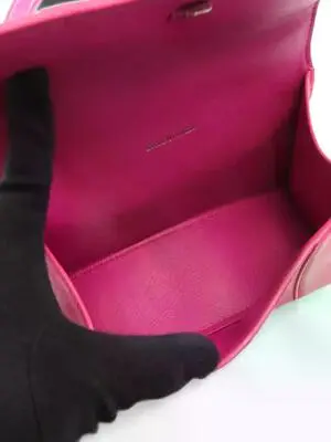 Balenciaga 2010s Xs Hourglass Two-way Handbag - Pink