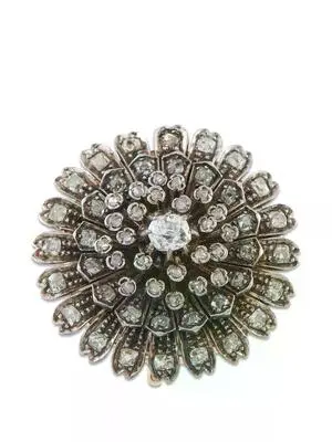LB EXCLUSIVE Starburst Diamond Brooch - Pink