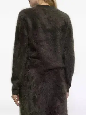 LISA YANG Azalea Brushed-finish Cardigan