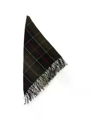 Barbour Kirklees Tartan Scarf - Brown