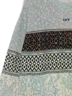 Off-White Arrows Intarsia-knit Sweater