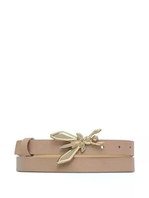 Patrizia Pepe Fly Buckle Belt - Neutrals