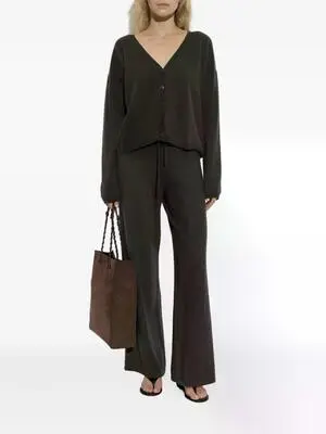 LISA YANG Abby V-neck Cardigan - Green