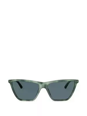 JIMMY CHOO Geometric Frame Sunglasses