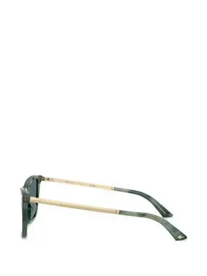 JIMMY CHOO Geometric Frame Sunglasses