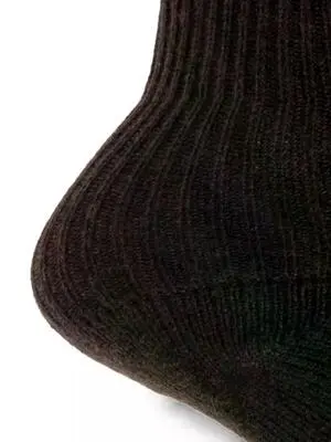 LISA YANG Ribbed Cashmere Socks