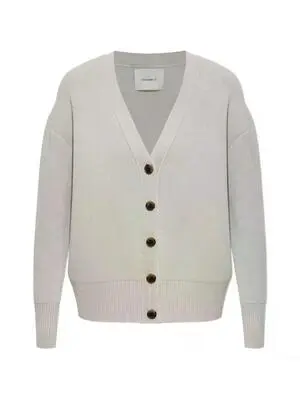LISA YANG Amery V-neck Drop-shoulder Cardigan