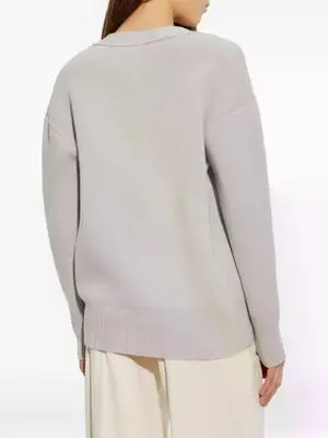 LISA YANG Amery V-neck Drop-shoulder Cardigan