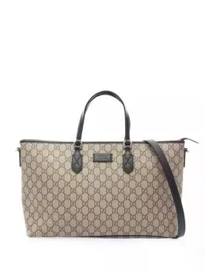 Gucci 2010s Gg Supreme Two-way Handbag
