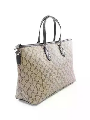 Gucci 2010s Gg Supreme Two-way Handbag