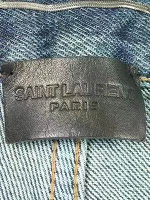 Saint Laurent 2010s Whiskered Jeans - Blue