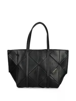 Calvin Klein Quilted Tote Bag - Black