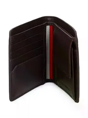 Tommy Hilfiger Logo-plaque Grained-leather Wallet