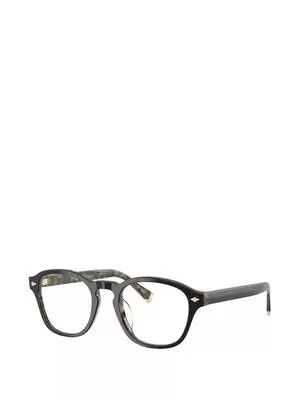Brunello Cucinelli Square Frame Eyeglasses - Black