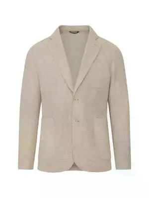 PATRICK ASSARAF Single-breasted Patch-pocket Blazer