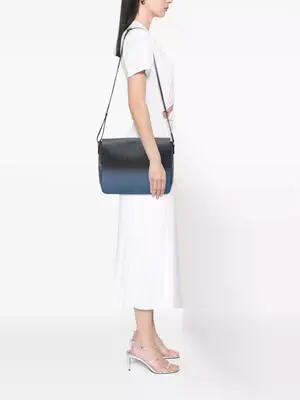 Fendi Zucca Spalmati Ombre Flap Crossbody Bag