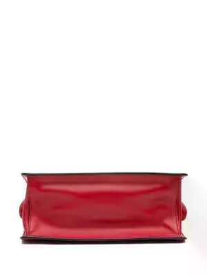Prada Saffiano And Calf Light Frame Crossbody Bag