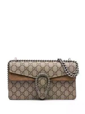Gucci 2016-2026 Medium Gg Supreme Dionysus Crossbody Bag - Neutrals