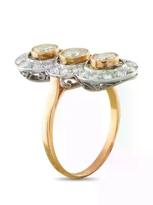 LB EXCLUSIVE 14k Rose Diamond Ring