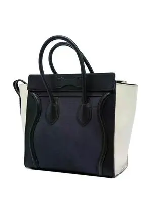 Celine Micro Luggage Tote Bag - Blue