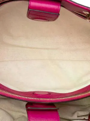 Gucci Bamboo Shopper Satchel - Pink