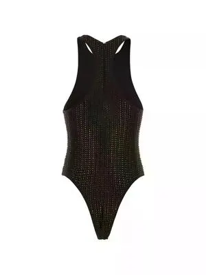 VENUJA Crystal Embellished Halterneck Swimsuit
