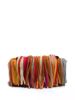 Chloé Small Calfskin Fringe Crossbody Bag