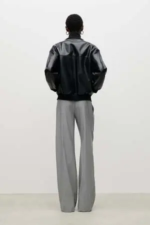 Victoria Beckham Zana Bomber Jacket - Black