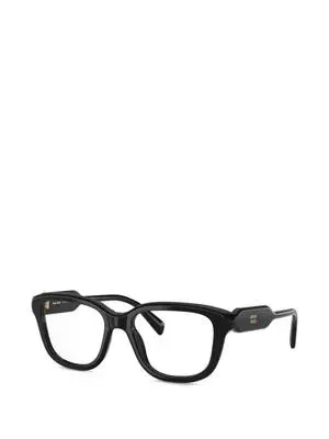 Miu Miu Rectangle Frame Glasses