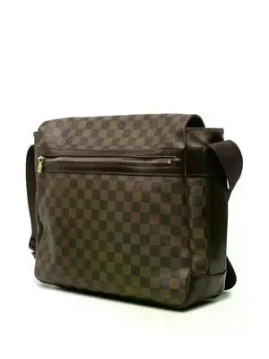 LOUIS VUITTON 2008 Damier Ebene Bastille Crossbody Bag - Brown