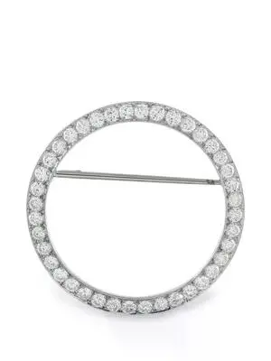 LB EXCLUSIVE Platinum Diamond Brooch