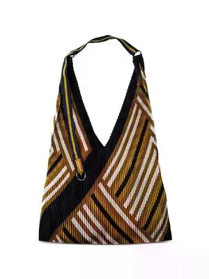 MULTITUDES BAGS Grace Pleated Tote Bag - Yellow