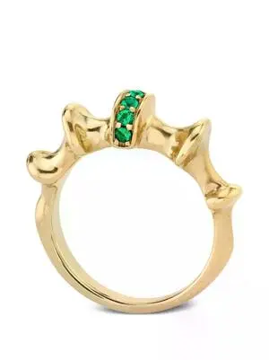 Vram Chrona Emerald Ring - Gold