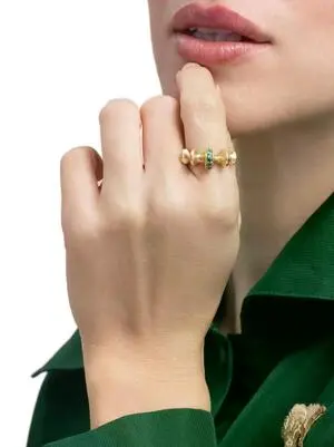 Vram Chrona Emerald Ring