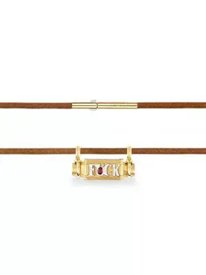 MARIE LICHTENBERG Locket Ruby Necklace