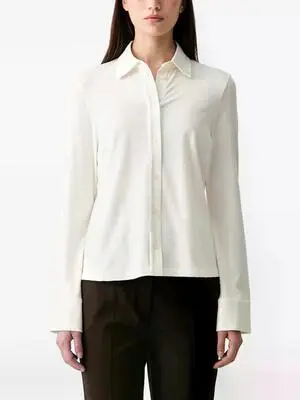Marc O'polo Long-sleeved Button-up Shirt - White