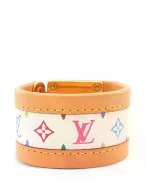 LOUIS VUITTON 2003 Monogram Multicolour Canvas Bracelet
