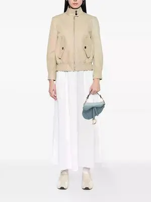 Dior 2018 Grained Calfskin Saddle Bag Satchel