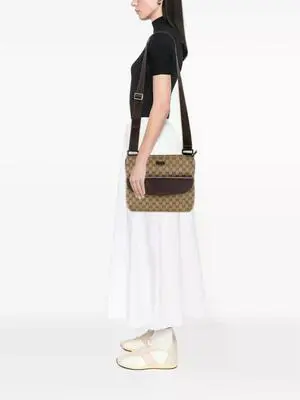Gucci 2016-2026 Gg Canvas Crossbody Bag - Neutrals