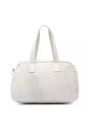 Bottega Veneta 2012-2026 Nappa Intrecciato Handbag - White
